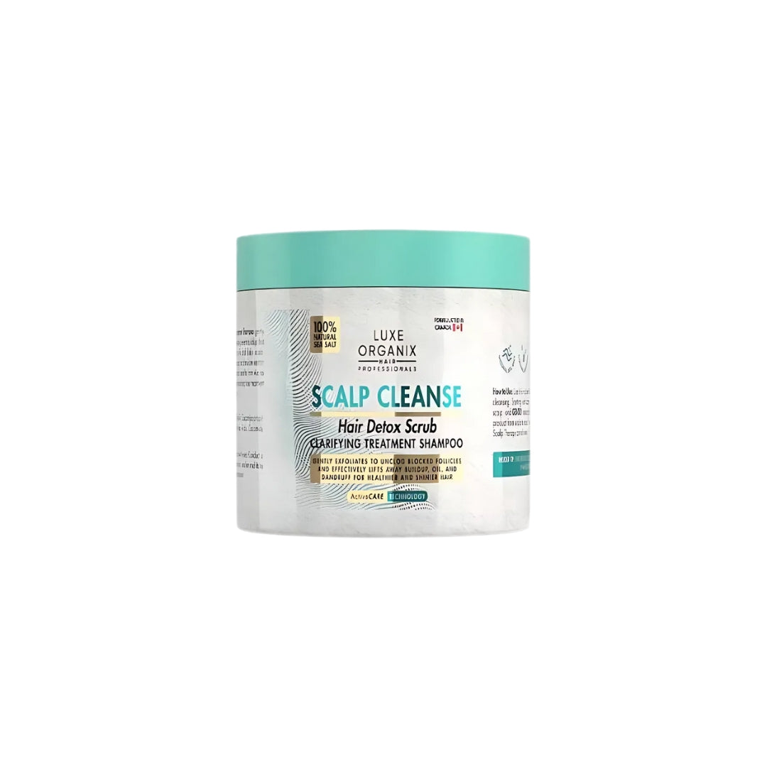 Luxe Organix Scalp Cleanse Hair Detox Scrub Clarifying Treatment ...