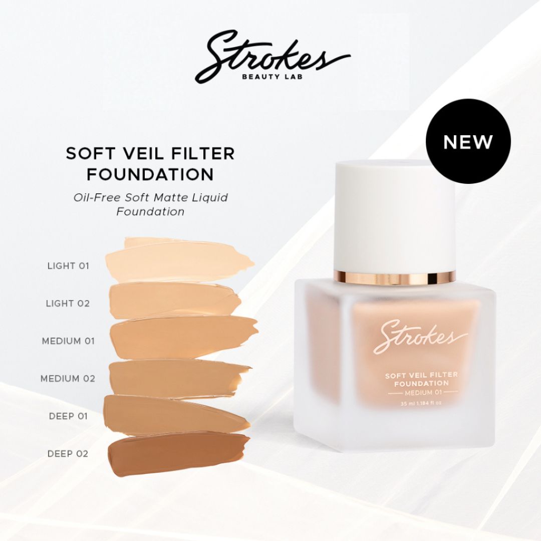 Strokes Soft Veil Filter Foundation - cosy australia