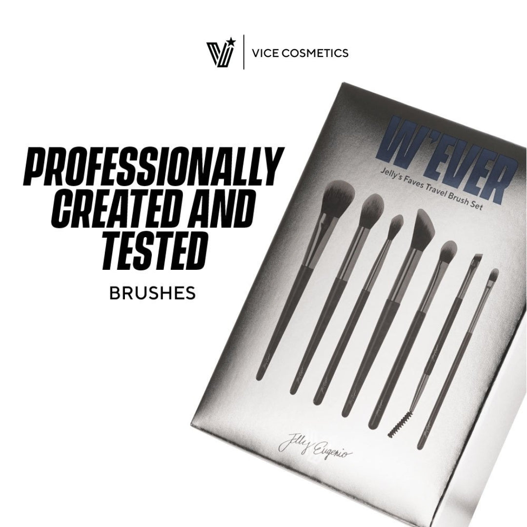 Vice Cosmetics x Jelly W'EVER Jelly's Faves Travel Brush Set - cosy ...