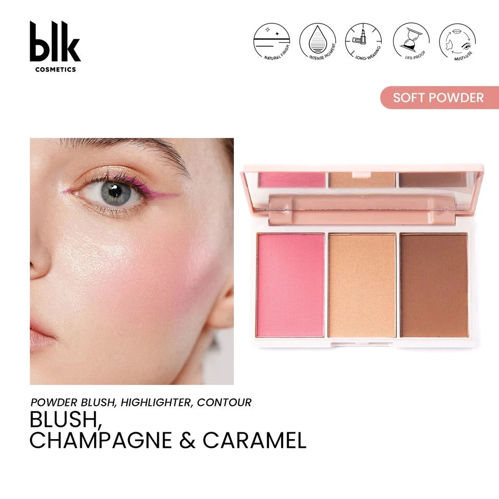 blk cosmetics Powder Multi Palette - cosy australia – shop cosy