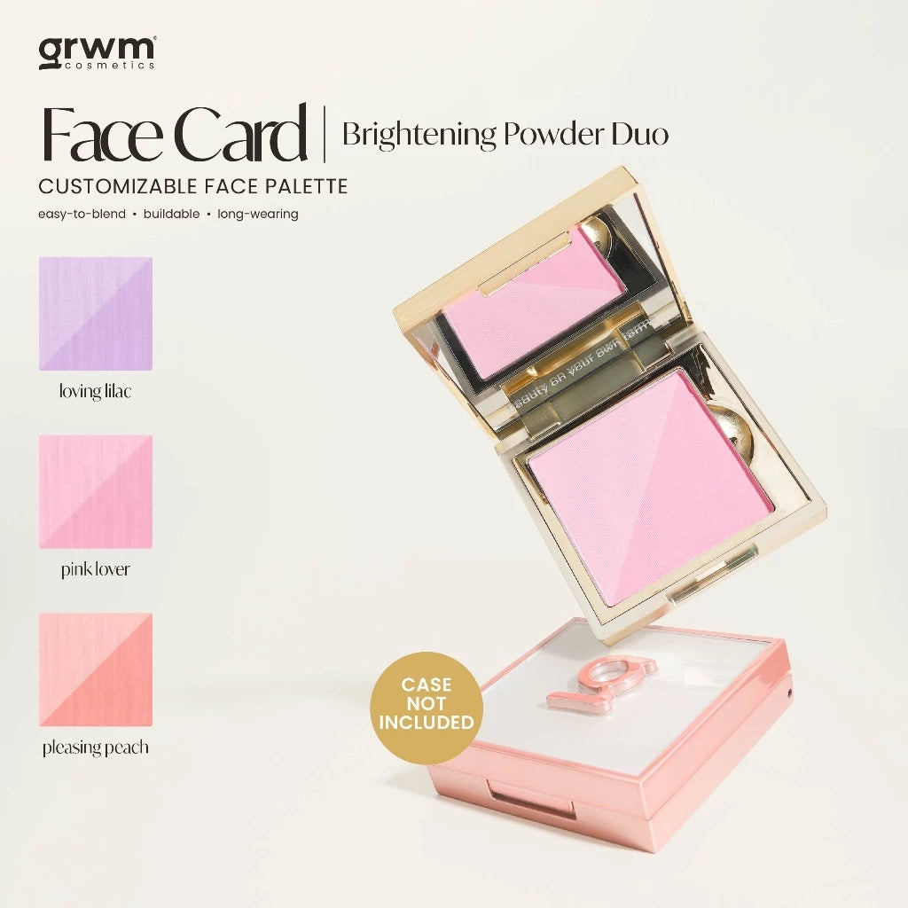 GRWM Cosmetics Face Card | Brightening Powder Duo - cosy australia ...