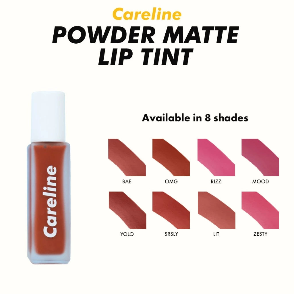 Careline Powder Matte Lip Tint 8ml - cosy australia – shop cosy
