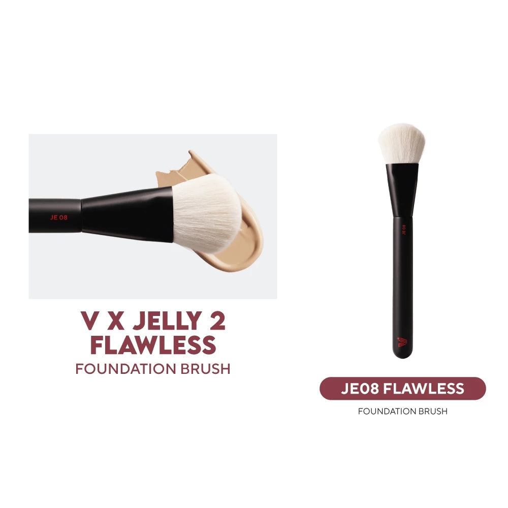 Vice Cosmetics V x Jelly 2 Flawless Foundation Brush - shop cosy