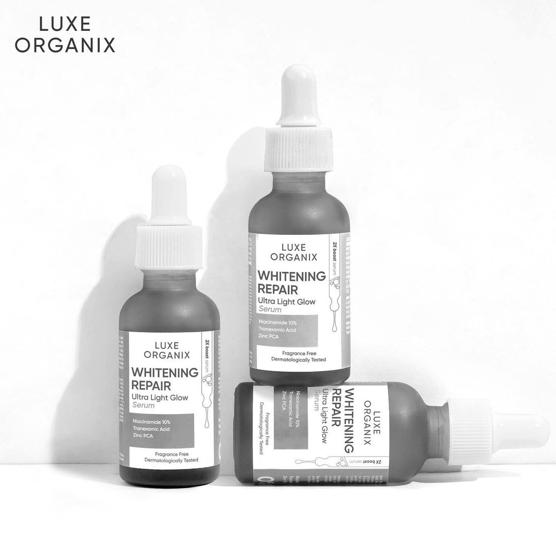Luxe Organix Whitening Repair Ultra Light Glow Serum 30ml Cosy